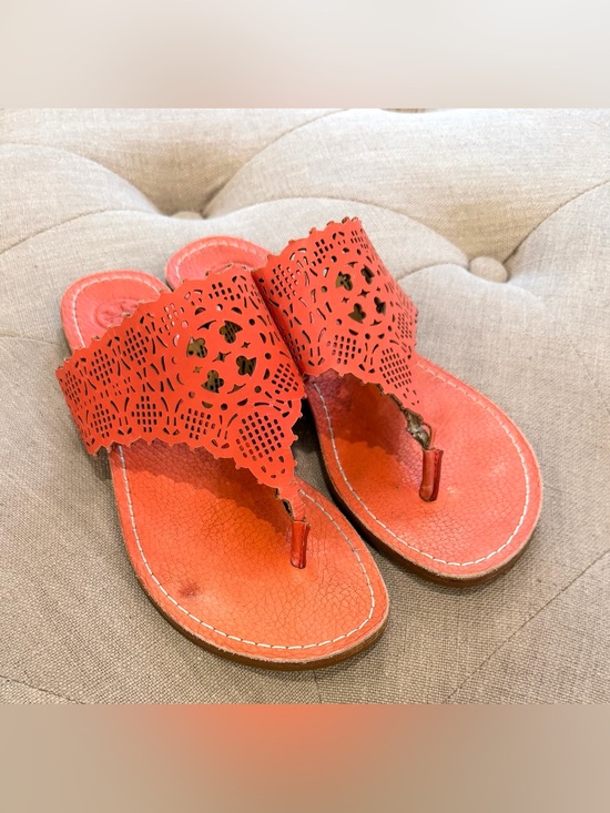 Tory Burch | Shoes | Tory Burch Roselle Leather Thong Sandals | Poshmark